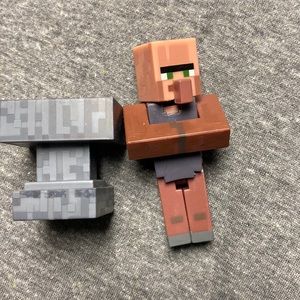 Minecraft Papercraft Villager Blacksmith